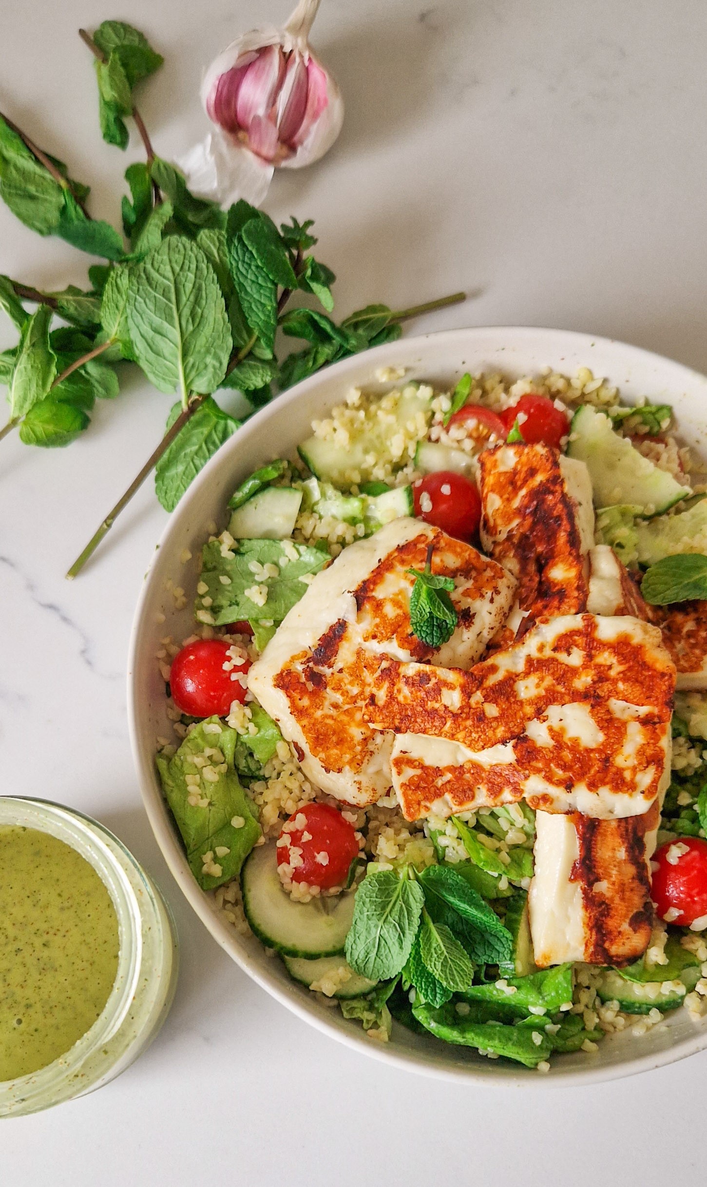 Salata de quinoa si spanac - The Lemon Flavour