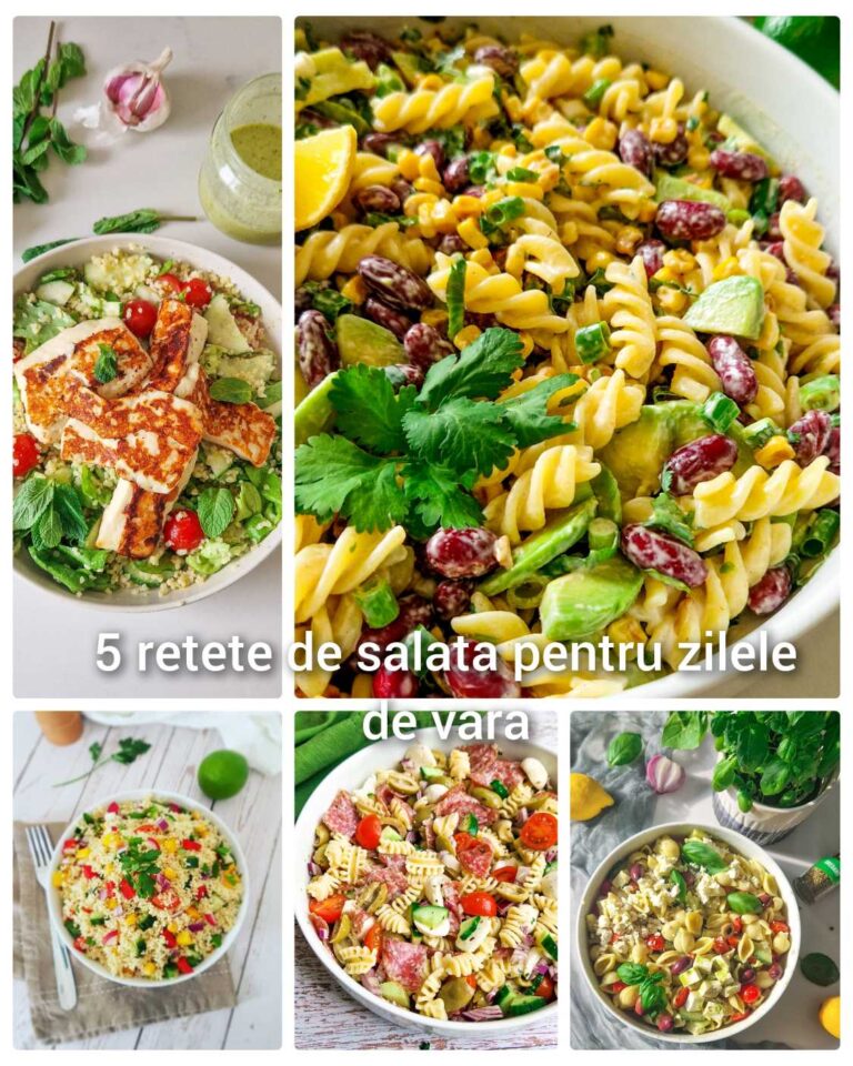 5 Salate delicioase pentru zilele de vara - The Lemon Flavour