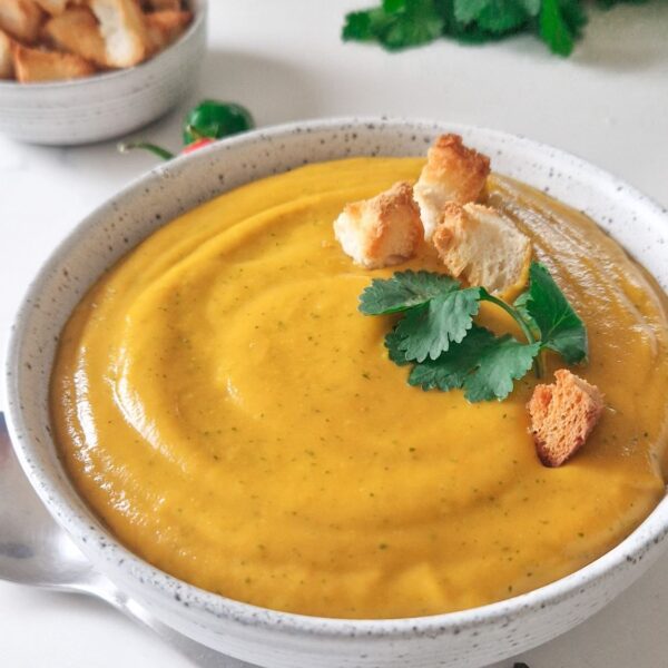 Supa crema de morcovi si coriandru - The Lemon Flavour