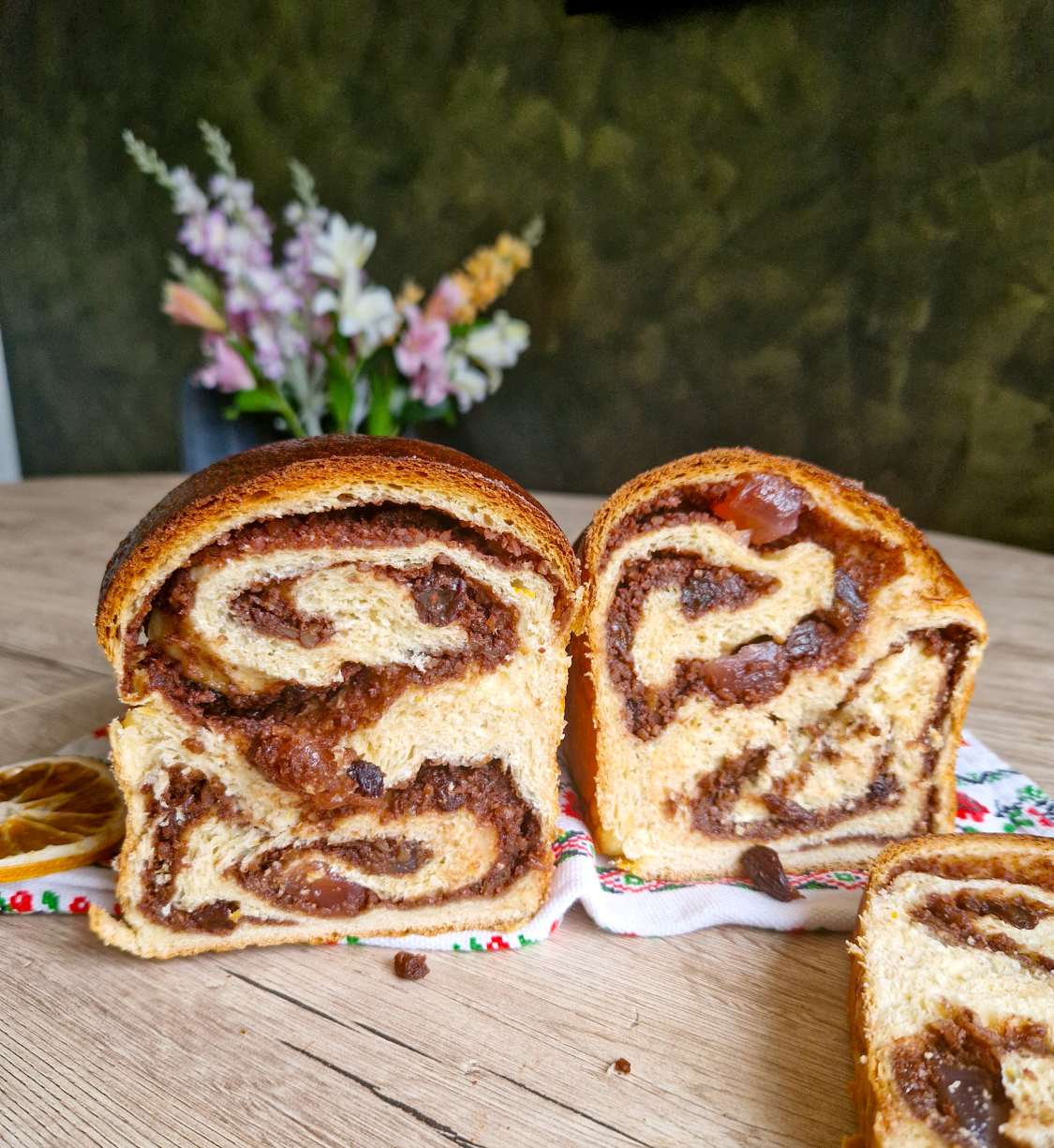 Cozonaci cu smântână - The Lemon Flavour